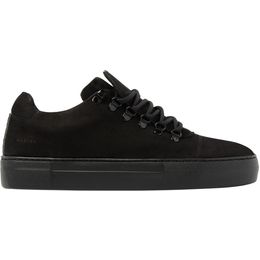 NUBIKK Low-Top Sneaker - Jagger Classic Nubuck Zwarte Raven Sneakers voor - Gr. 40 (EU) - in Bunt - f&uuml;r Damen