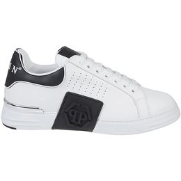 Philipp Plein Low-Top Sneaker - Hexagon Low Top Sneakers White - Gr. 42 (EU) - in Weiß - für Damen