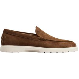 Tod's Tod's Loafer - Flat Shoes Brown - Gr. US_9 - in Braun - f&uuml;r Damen