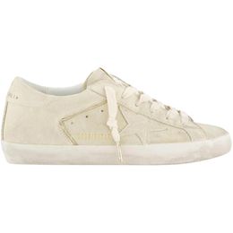 Golden Goose Deluxe Brand Golden Goose Low-Top Sneaker - Dames Super-Star - Gr. 41 (EU) - in Wei&szlig; - f&uuml;r Damen