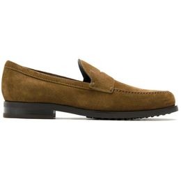 Tod's Tod's Loafer - Flat Shoes Brown - Gr. UK_10 - in Braun - f&uuml;r Damen