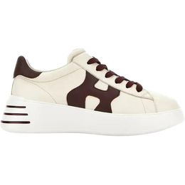Hogan Low-Top Sneaker - Sneakers Ivory - Gr. 38,5 (EU) - in Beige - f&uuml;r Damen