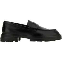 Hogan Loafer - Flat Shoes Black - Gr. US_7_5 - in Schwarz - f&uuml;r Damen
