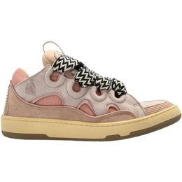 Lanvin Low-Top Sneaker - Sneakers Pink - Gr. 36 (EU) - in Gold - f&uuml;r Damen