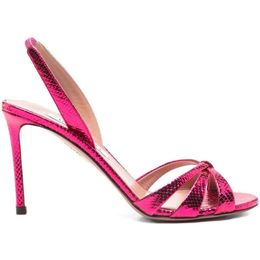 Aquazzura Sandalen - Sandals Pink - Gr. 40 (EU) - in Gold - f&uuml;r Damen