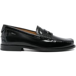 Bally Loafer - Flat Shoes Black - Gr. UK_10 - in Schwarz - f&uuml;r Damen
