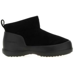Moon Boot Moonboot Stiefel - MB MEZZALUNA LOW BOOT SUEDE BLACK - Gr. 41 (EU) - in Schwarz - f&uuml;r Damen