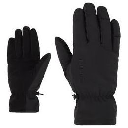 Multisporthandschuhe Ziener "IBERIUS-Z glove unisex", Herren, Gr. XS, schwarz, Materialmix, Handschuhe