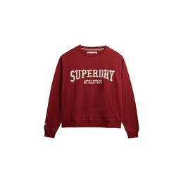 Superdry Sweatshirt 'Athletic Essentials' female Red size 40