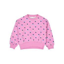 Fred's World by GREEN COTTON Fred's World by GREEN COTTON Sweatshirt M&auml;dchen Gr&ouml;&szlig;e 110 navy / hellblau / gelb / rosa