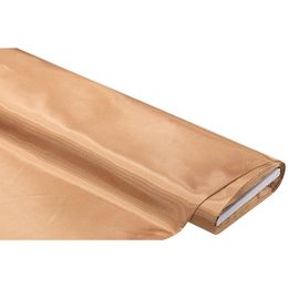 buttinette Uni-Satin "Gala", altgold/braun