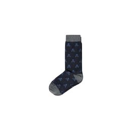 Scalpers Socken 'Skull' Jungen Gr&ouml;&szlig;e 31/35 blau / navy / grau