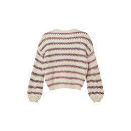 S.oliver Pullover M&auml;dchen Gr&ouml;&szlig;e 158/164 creme / lila / mauve / lavendel