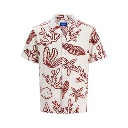 Jack & Jones Jack & Jones Junior Hemd 'Luke' Jungen Größe 152 rot / weiß
