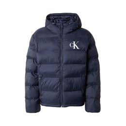 Calvin Klein Jeans Winter Jacket male Blue size XS