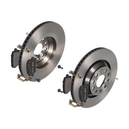 Brembo Bremsensatz-Hinterachse COATED DISC LINE / STANDARD Bremsensatz, Scheibenbremse hinten rechts links innenbel&uuml;ftet 310mm f&uuml;r SKODA VW SEAT (FAW)
