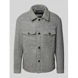 Selected Homme Regular Fit Wolljacke mit Umlegekragen Modell 'MITCH'