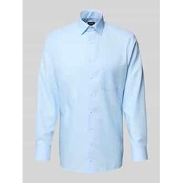 OLYMP Regular Fit Freizeithemd mit Logo-Stitching Modell 'New'