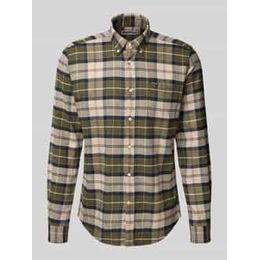 Barbour Slim Fit Freizeithemd aus reiner Baumwolle Modell 'KYELOCH'