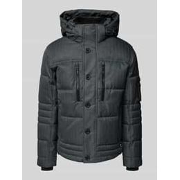 Tom Tailor Regular Fit Steppjacke mit abnehmbarer Kapuze
