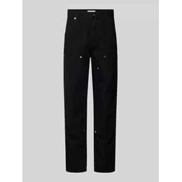 Edwin Loose Fit Jeans mit Eingrifftaschen Modell 'DOUBLE KNEE TYRELL PANT'