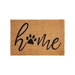 Beliani Fußmatte BALANAN in /Schwarz - (W) 60 x (L) 90 cm | Gr.: onesize