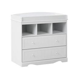 Beliani Wickeltisch VIRDEN in Weiß - (W) 90 x (H) 86 x (L) 50 cm | Gr.: onesize