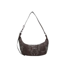 Desigual Poker Face Munster 2.0 Schultertasche 33 cm in braun | Gr.: onesize