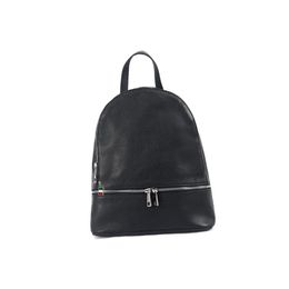 Leder Cityrucksack Florence Rucksack schwarz ca. 32cm | Gr.: onesize