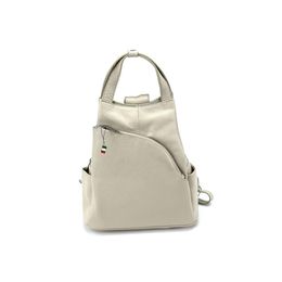 Leder Cityrucksack Florence Rucksack beige ca. 27cm | Gr.: onesize