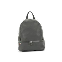 Leder Cityrucksack Florence Rucksack grau ca. 32cm | Gr.: onesize