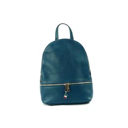 Leder Cityrucksack Florence Rucksack türkis ca. 32cm | Gr.: onesize