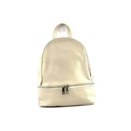 Leder Cityrucksack Florence Rucksack beige ca. 32cm | Gr.: onesize