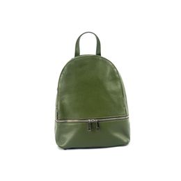 Leder Cityrucksack Florence Rucksack grün ca. 32cm | Gr.: onesize