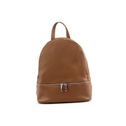 Leder Cityrucksack Florence Rucksack tan, hellbraun ca. 32cm | Gr.: onesize