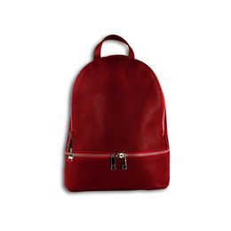 Leder Cityrucksack Florence Rucksack dunkelrot ca. 32cm | Gr.: onesize
