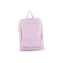Leder Cityrucksack Florence Rucksack flieder, lila ca. 30cm | Gr.: onesize