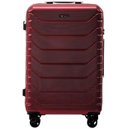 WINGS Trolleys PEAFOWL MEDIUM in wine red | Gr.: onesize
