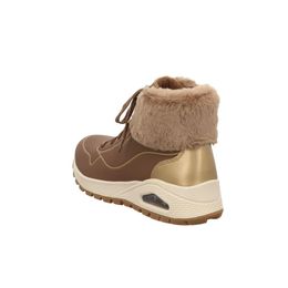 Skechers Schnürstiefel in beige | Gr.: 40