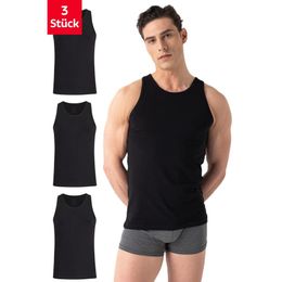 Burnell & Son 3er-Set: Tank Top in schwarz | Gr.: S
