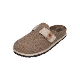 Rohde Hausschuhe D.MERAN 6812-17 in natur | Gr.: 40