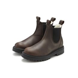 ELBSAND Stiefelette in dunkelbraun | Gr.: 38