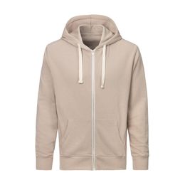 Kangaroos Kapuzensweatjacke in beige | Gr.: 60/62