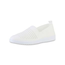 VAN HILL Slip Ons Alice in Weiss | Gr.: 41