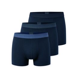 Schiesser Boxershort 3er Pack in Blau | Gr.: XL
