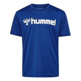 Hummel T-Shirt Hmllogo Kinder in TRUE BLUE | Gr.: 164