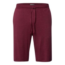 Hanro Pyjamashorts Casuals in carbernet melange | Gr.: XXL