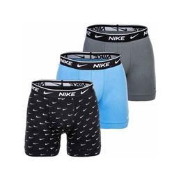 Nike Boxershort 3er Pack in Schwarz/Grau/Blau | Gr.: XL