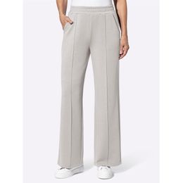 WITT WEIDEN Jersey-Schlupfhose in hellgrau | Gr.: 50