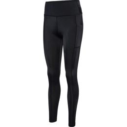 Hummel Leggings in Schwarz | Gr.: XS